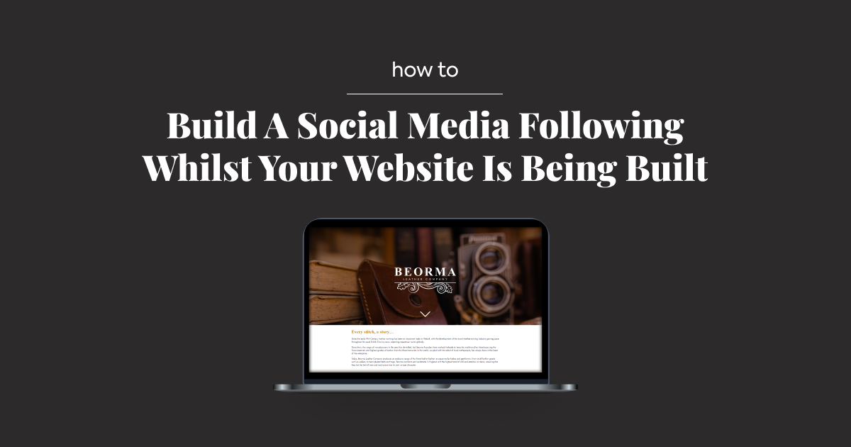 Can You Built a Social Media Following Before Your Website Launches ...