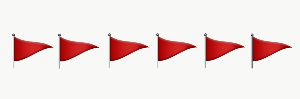 “Red Flags in a relationship”. Never overlook these red flags in men ...