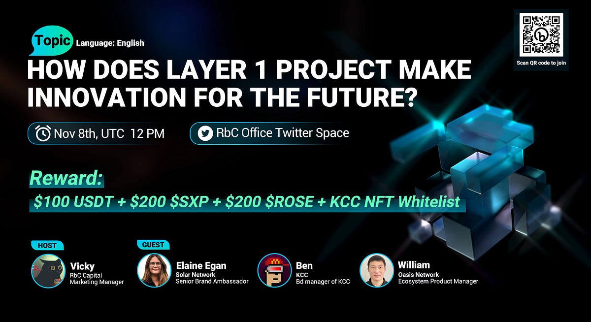 How do Layer 1 projects make innovation for the future? | by RbC Office ...