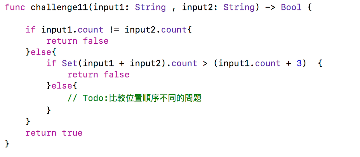 Swift — Udemy : HWS Swift Coding Challenges 11(如何并行處理兩字串) | by YC | Medium