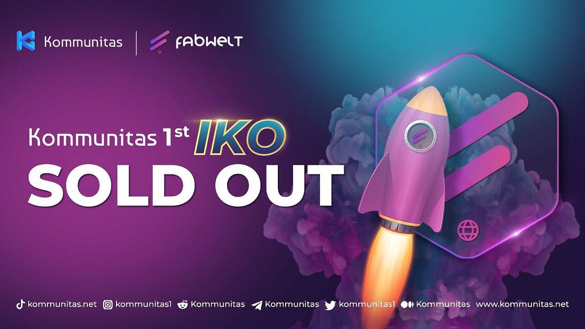 Kommunitas First IKO is Sold Out! | by Kommunitas Official | Medium