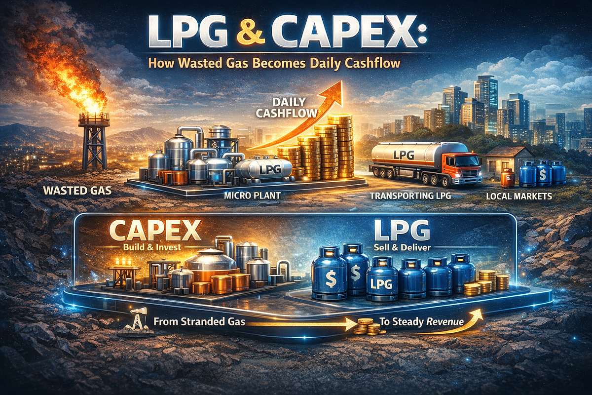LPG & CAPEX 🔥⚙️🪙. How Wasted Gas Becomes Daily Cashflow… | by ChibChib ...