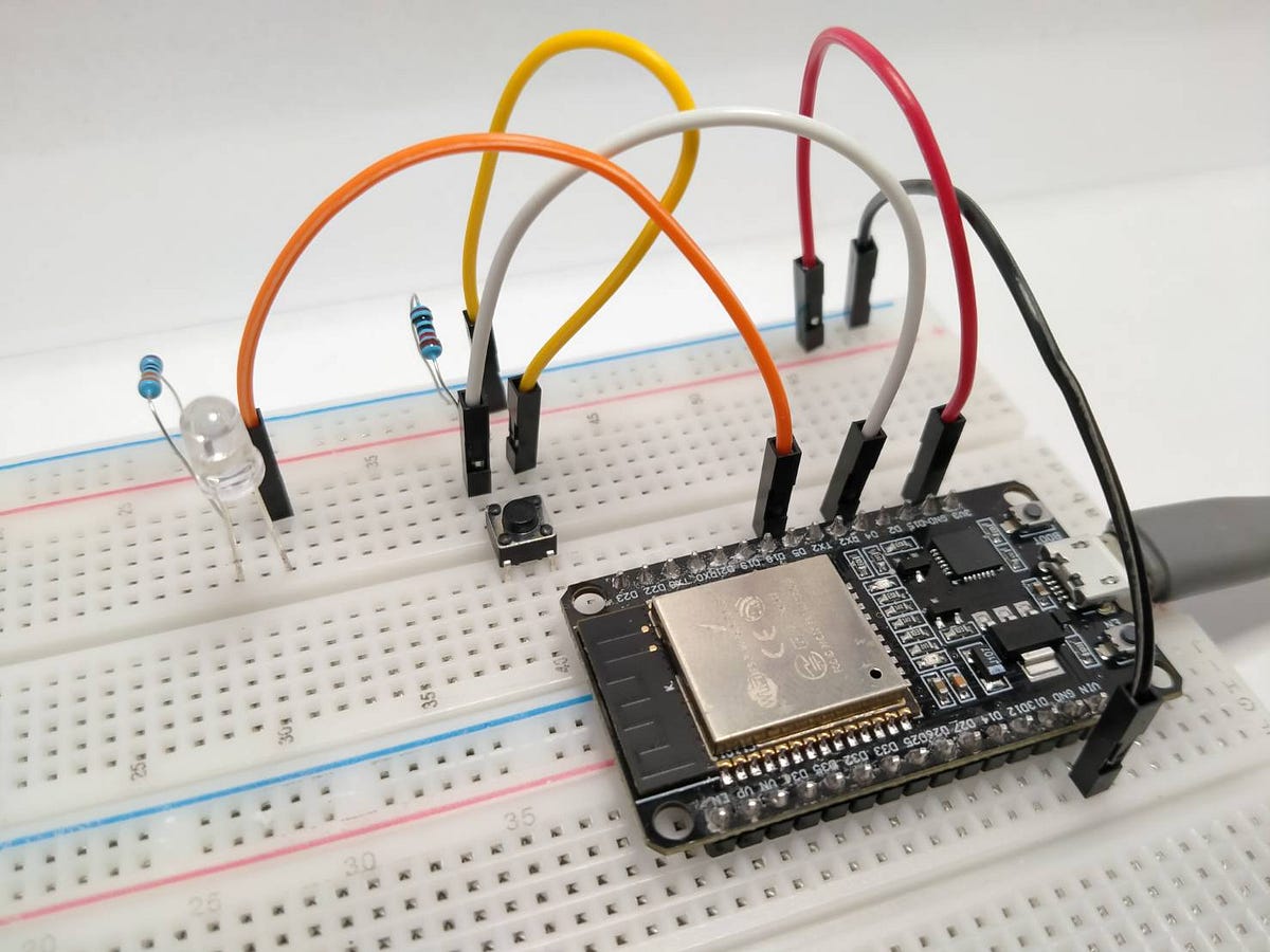 Project 2 Esp32 Digital Input Output By Albertus Agung Medium