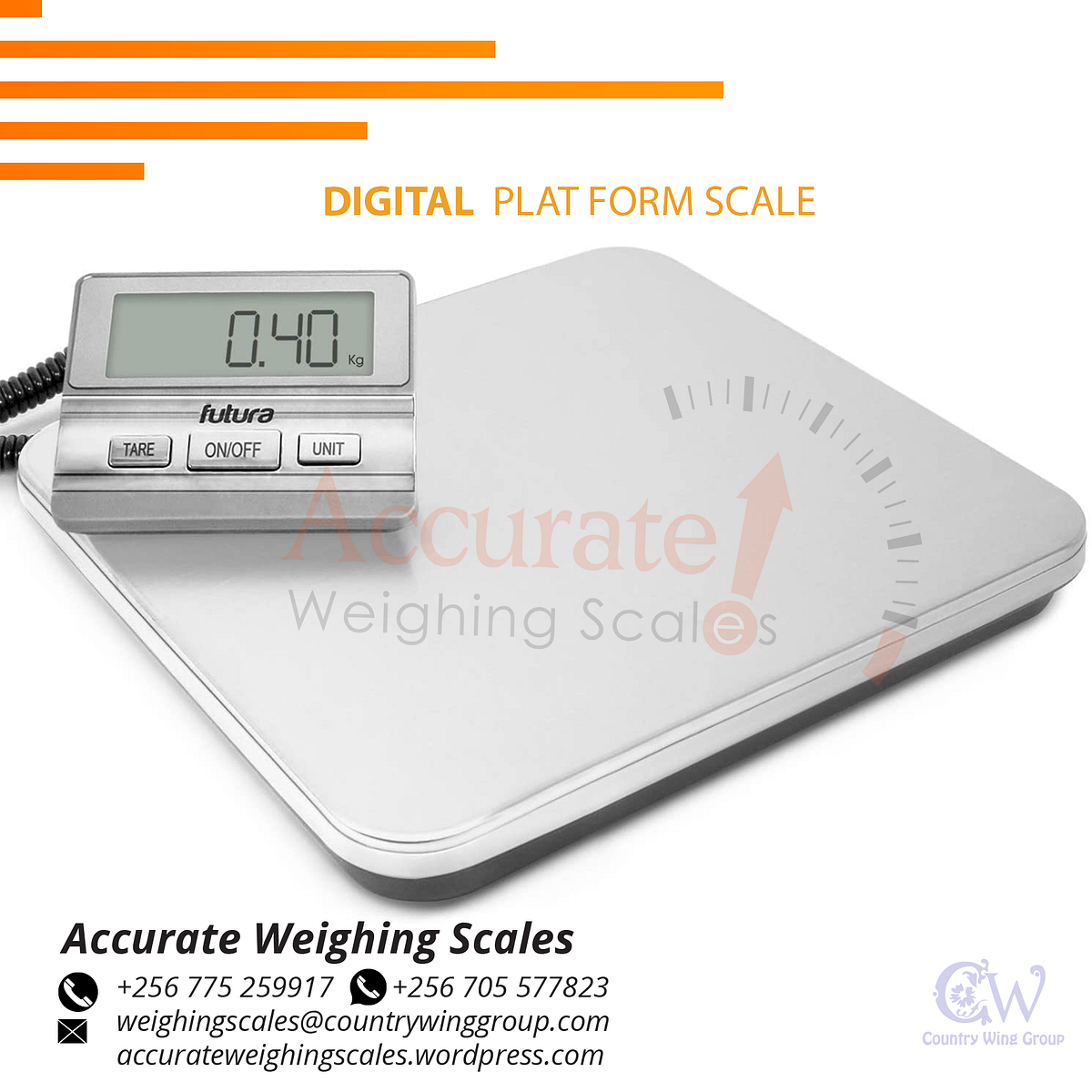 excellent heavy-duty platform weighing scales for industrial use ...