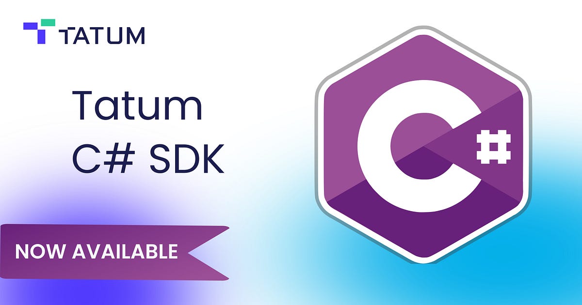 The Tatum C# SDK is now live!. Quickly build blockchain apps for 40+… | by Evan Vischi | Tatum ...