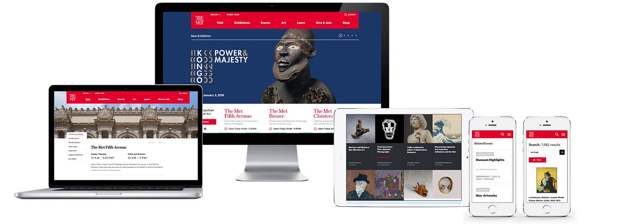 The Met Museum Redesign. Surviving and thriving in the digital… | by F ...