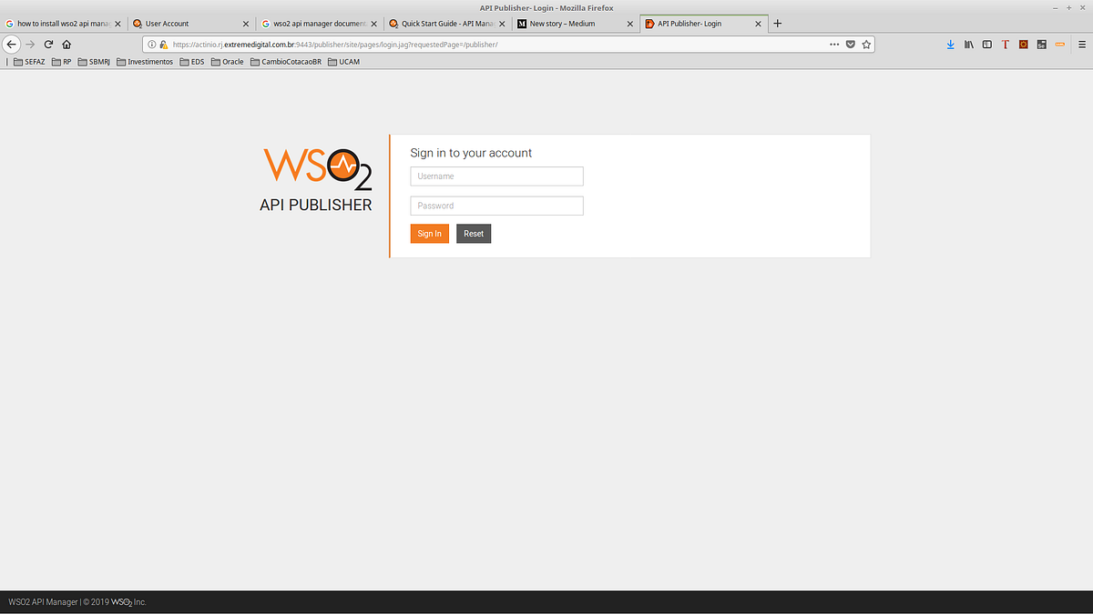 WSO2 API Manager — 5 min install guide | by Raphael Rodrigues | Medium