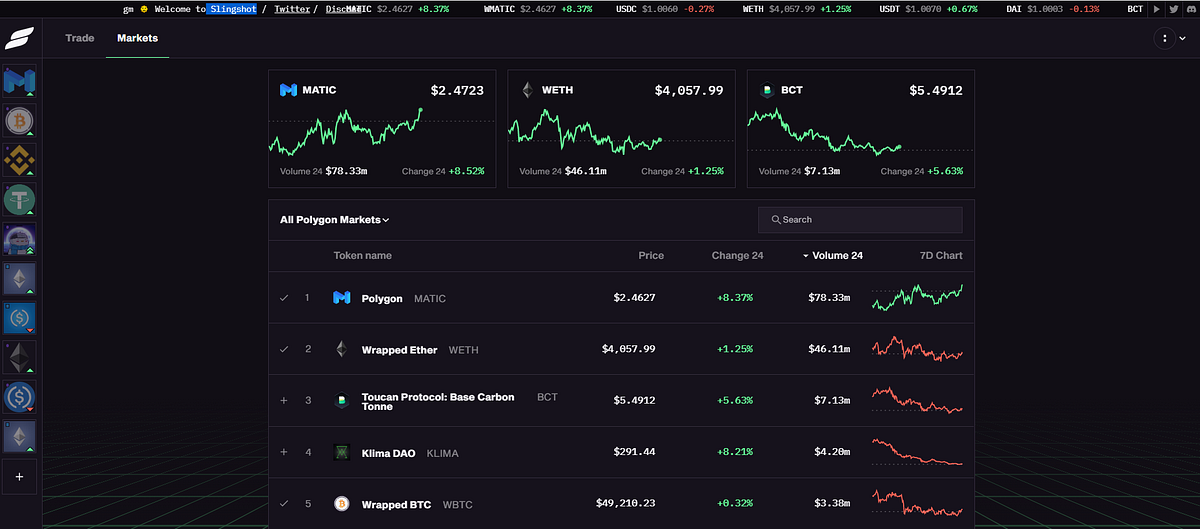 Slingshot-Web3 Decentralized trading platform - okman - Medium