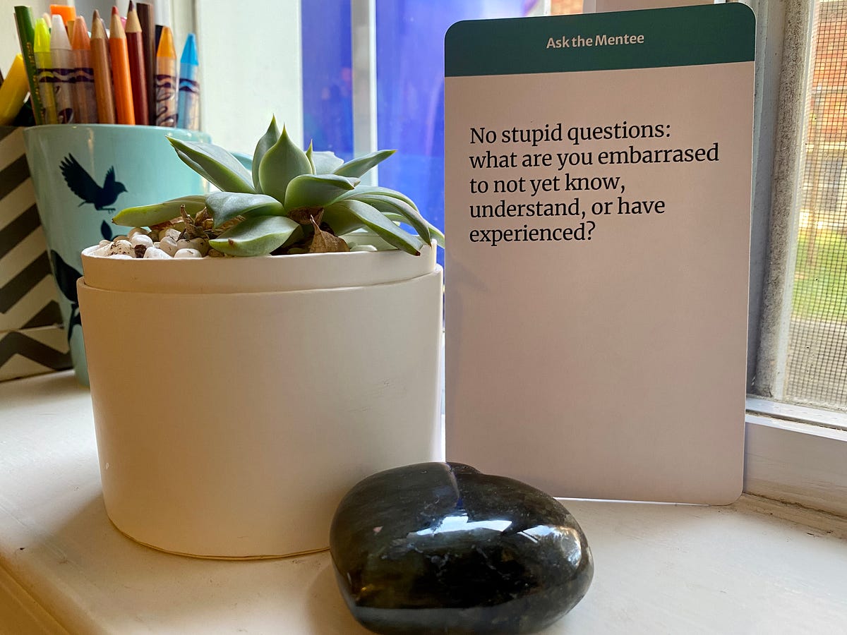 Ask the Mentee: “No Stupid Questions” | by Jennifer Dary | Medium