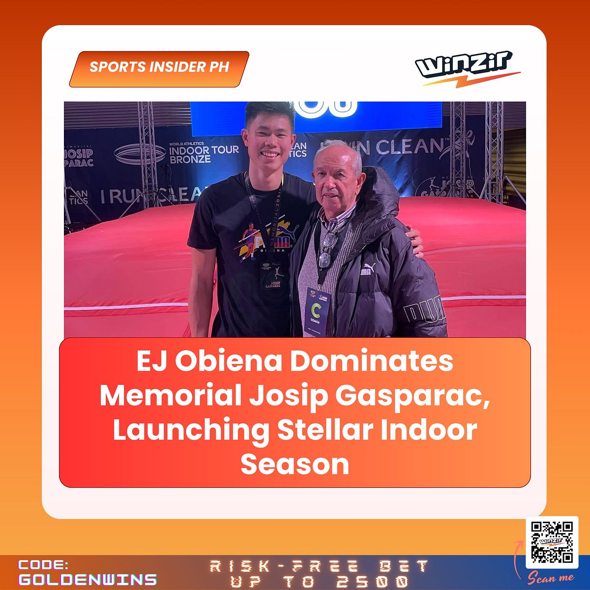 EJ Obiena Triumphs in Memorial Josip Gasparac, Sets Stage for World ...