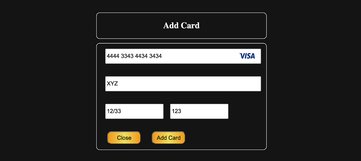 Complete Frontend Card Validations (ReactJS) | by Suraj | Medium