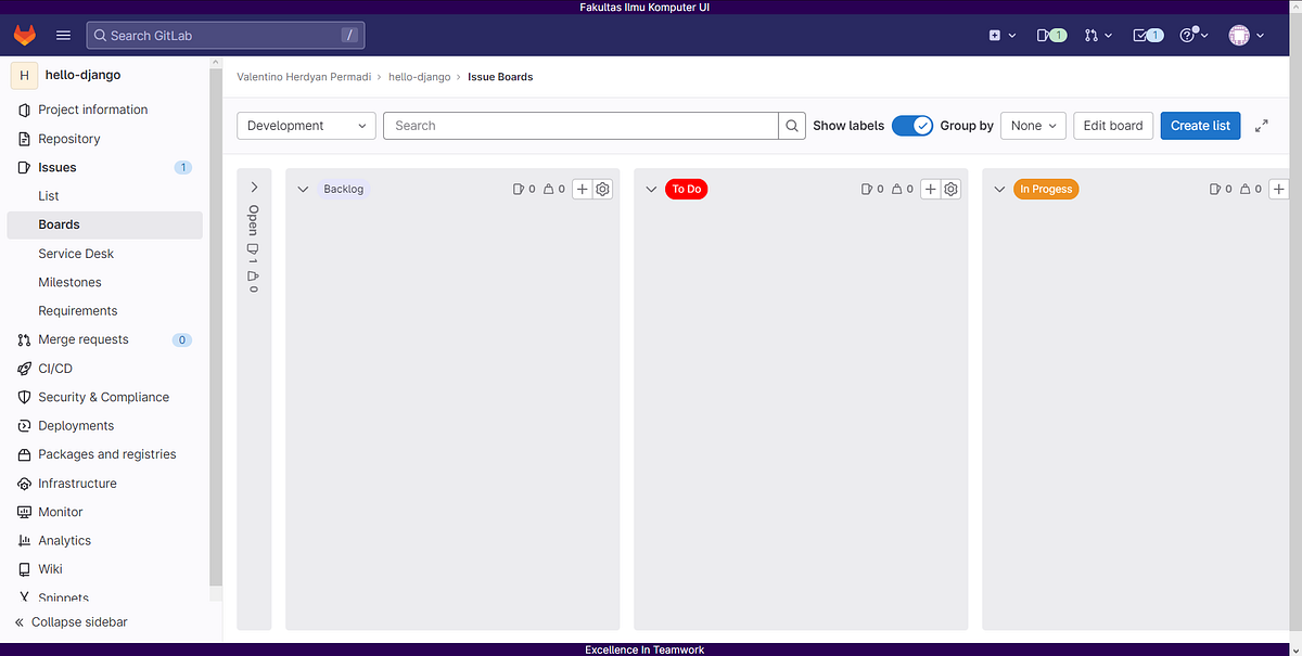 GitLab Board Tutorial. Nowadays, a kanban board is a must in… | by Valentino Herdyan Permadi ...