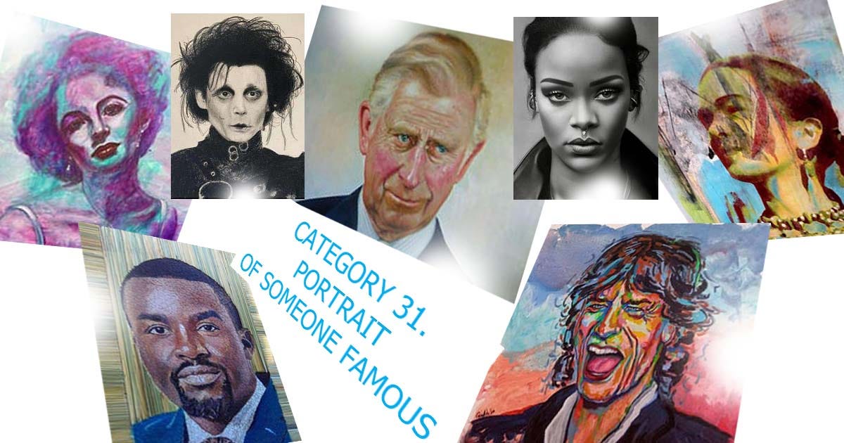 WORLD ART AWARDS Winners In Celebrity Portraits: DUTEMPS, PARAMESWARAN ...