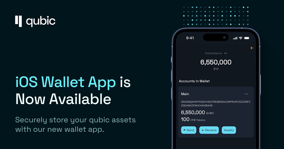 How to Use the New iOS Qubic Wallet: A Step-by-Step Guide | by Peter | Medium