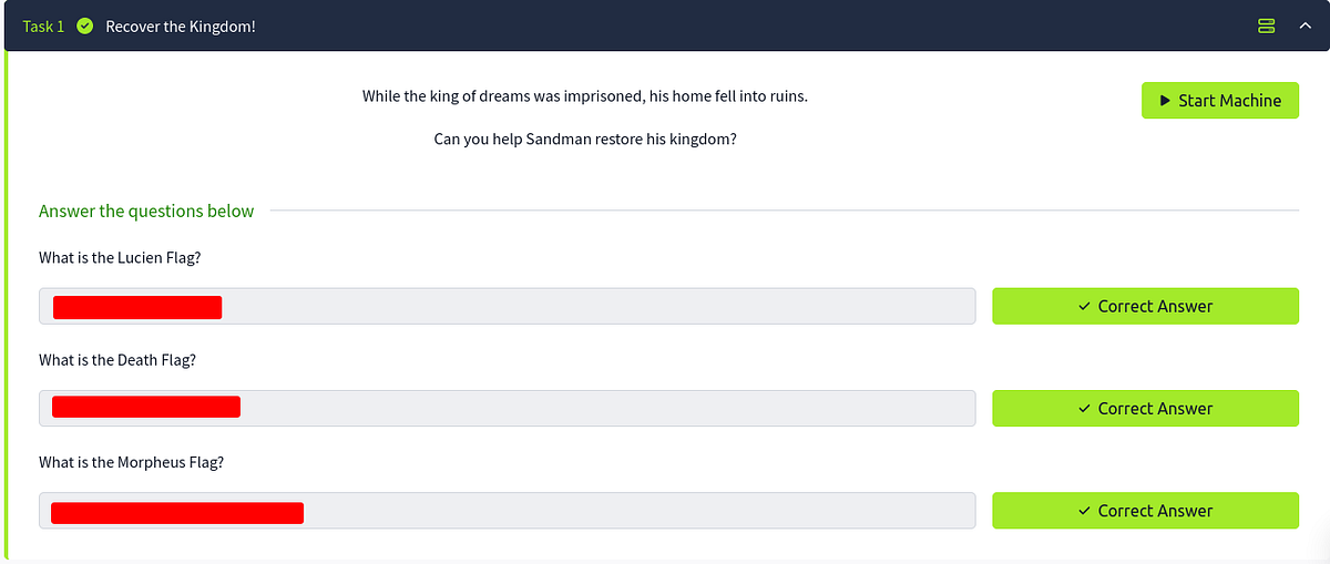 TryHackMe: Dreaming (Easy) Writeup | by l0v3M33yu | Medium