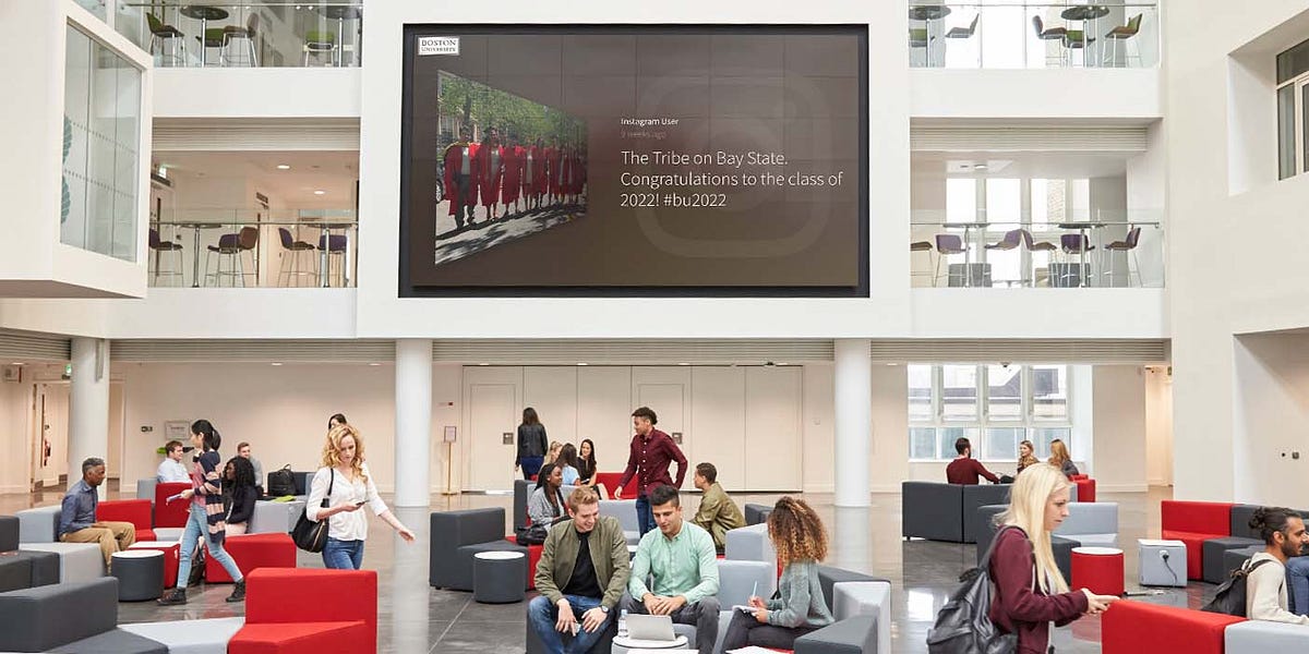 The Future of Campus Communication: Digital Signage in Education | by ...