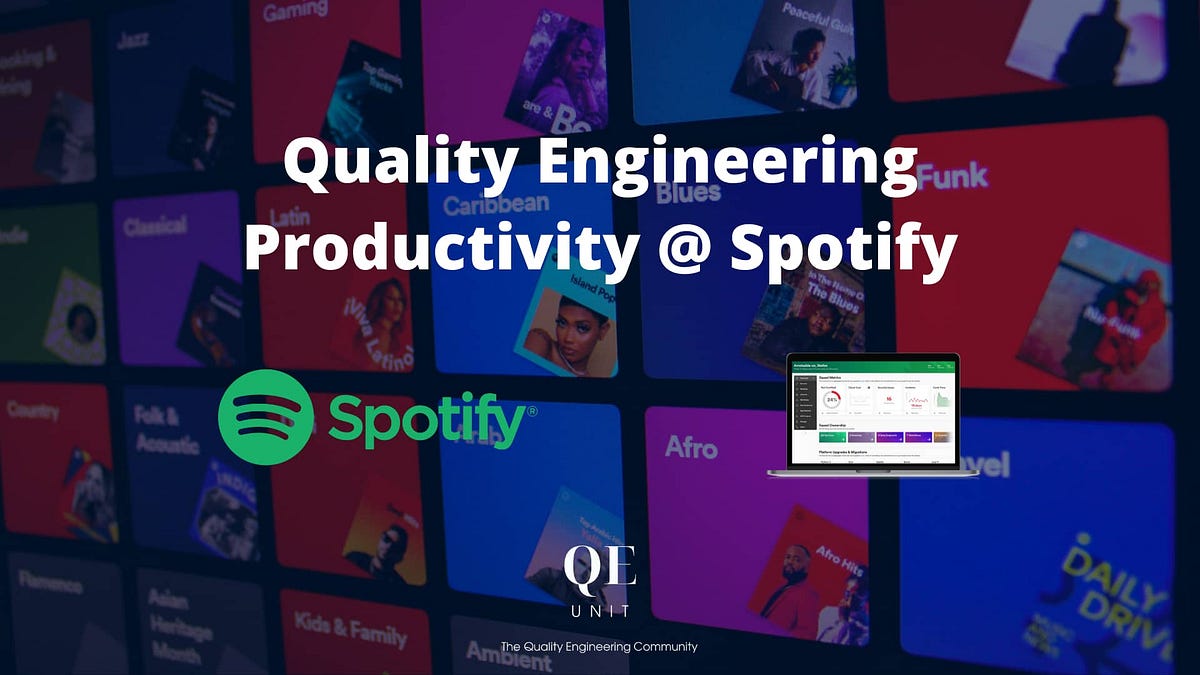 Quality Engineering Productivity at Spotify | QE Unit