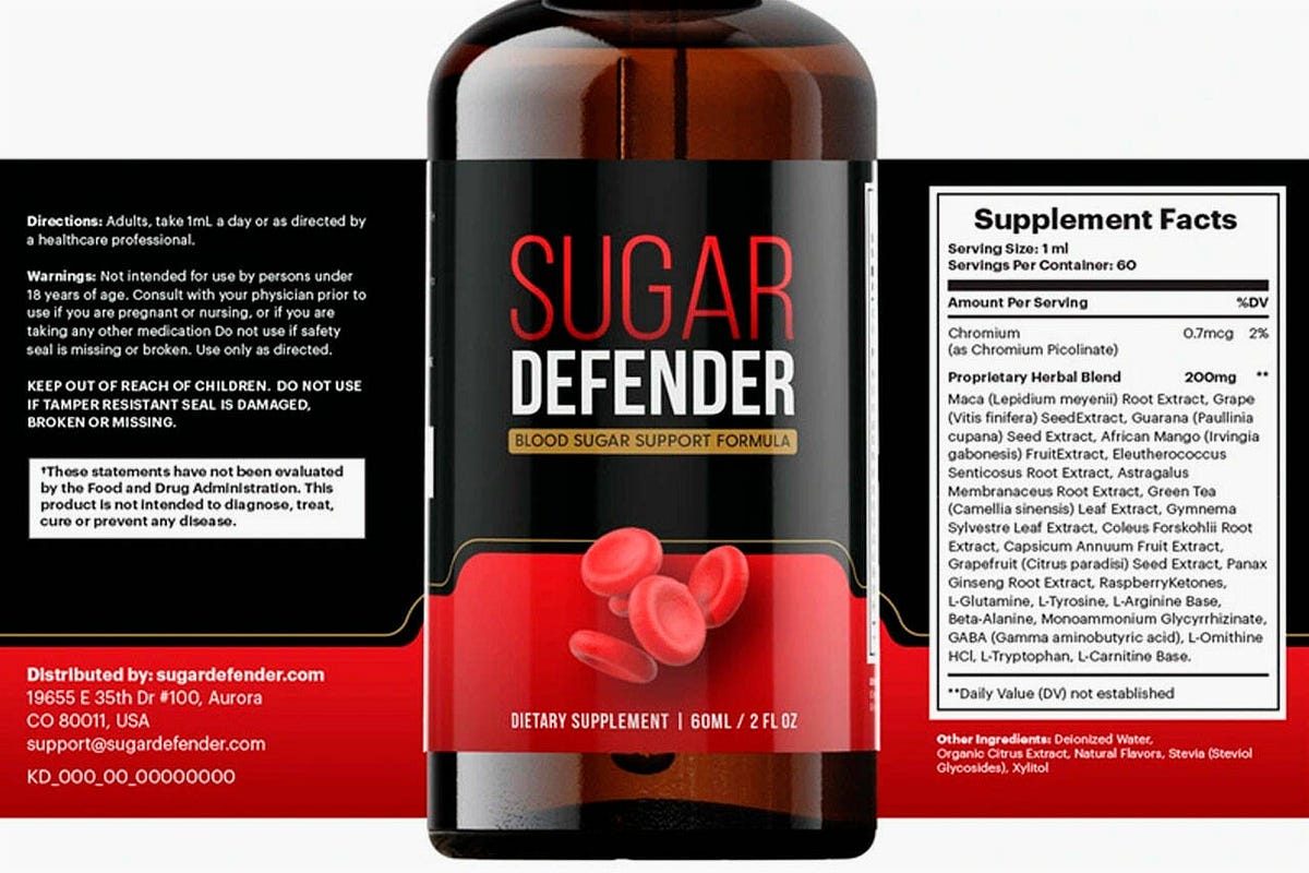 Unveiling the Sugar Defender: A Guardian for Balanced Blood Sugar ...