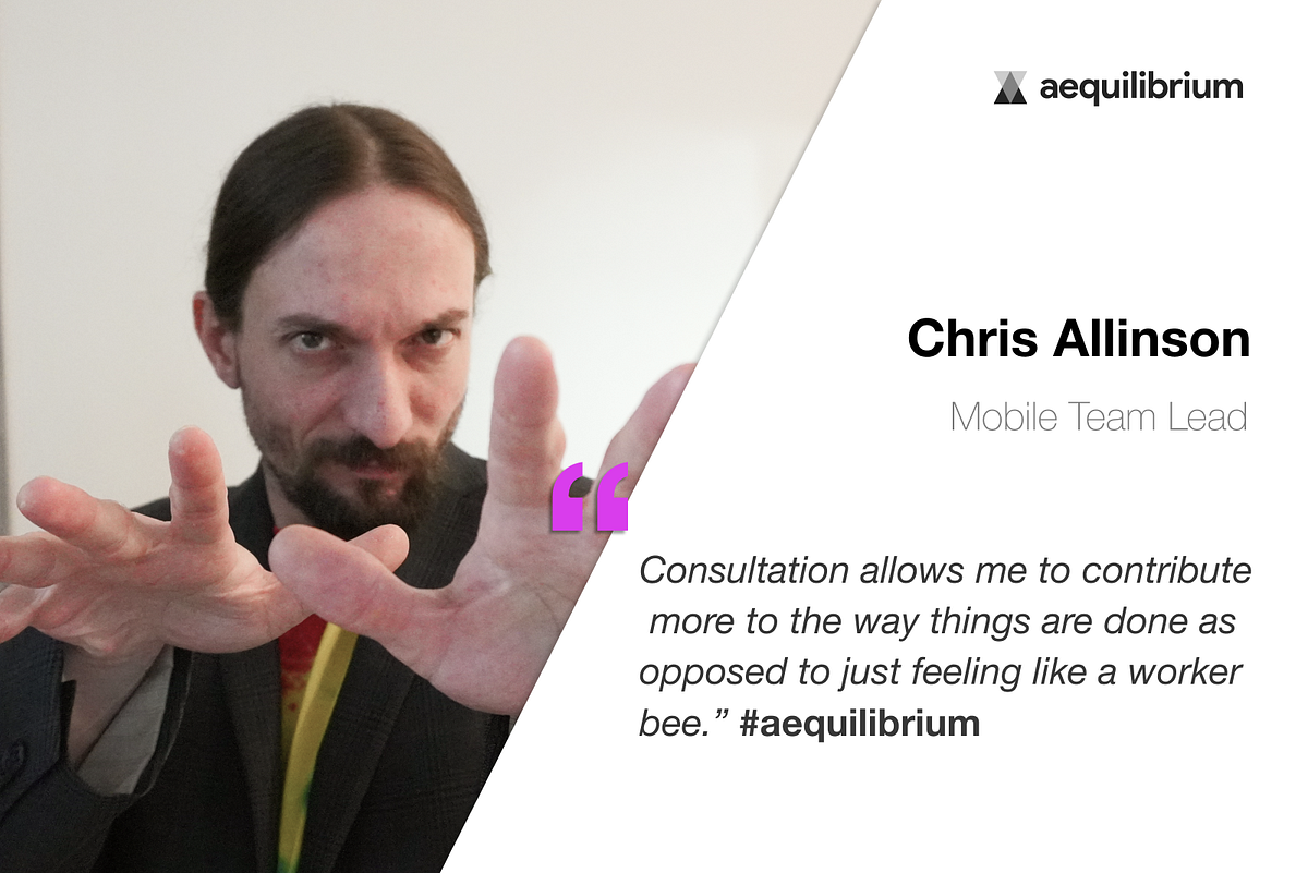 AEQ Employee Spotlight Series. Part 2: Meet Chris Allinson | by ...