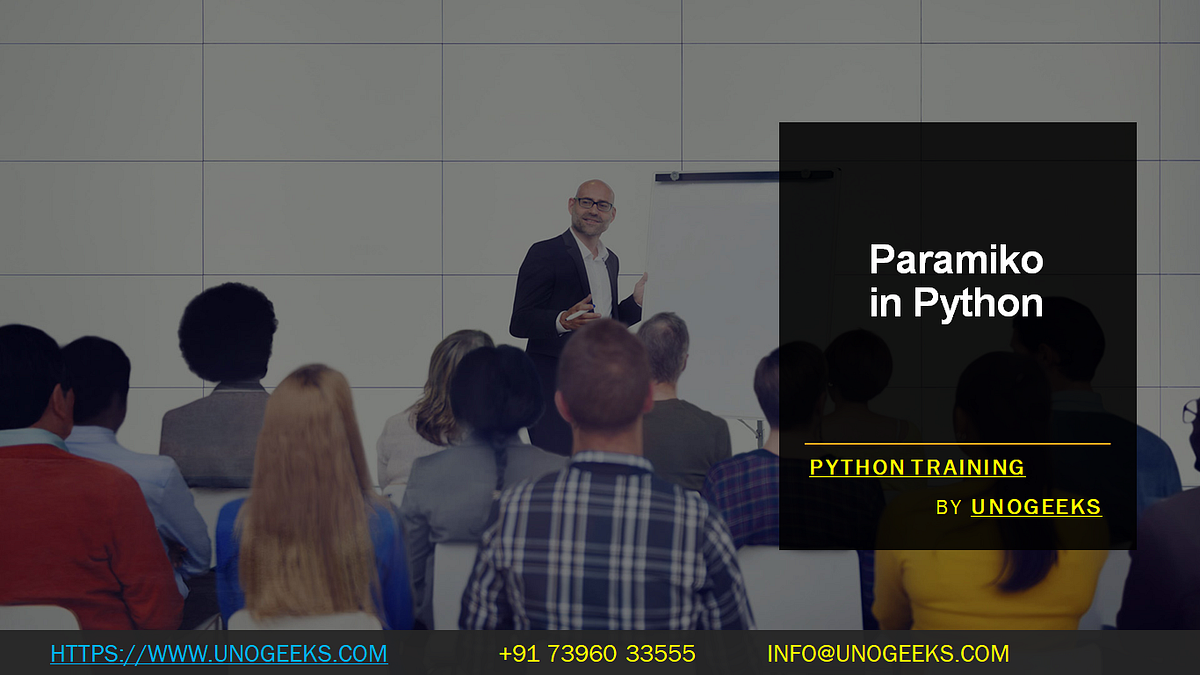 Paramiko in Python. Paramiko is a Python library for making… | by Balaug | Medium