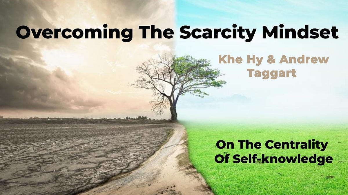 Overcoming The Scarcity Mindset. Scarcity Pure and Simple Versus The ...