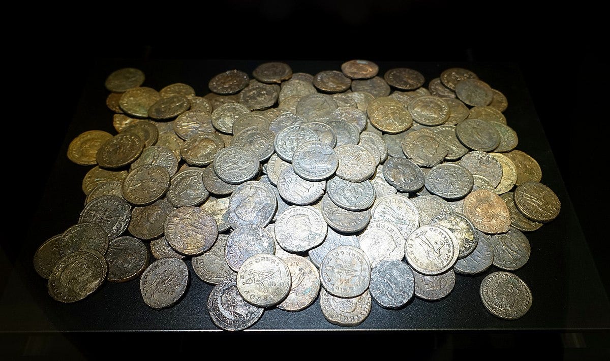 New study traces the origin of 2000-year-old looted coins & a missing ...