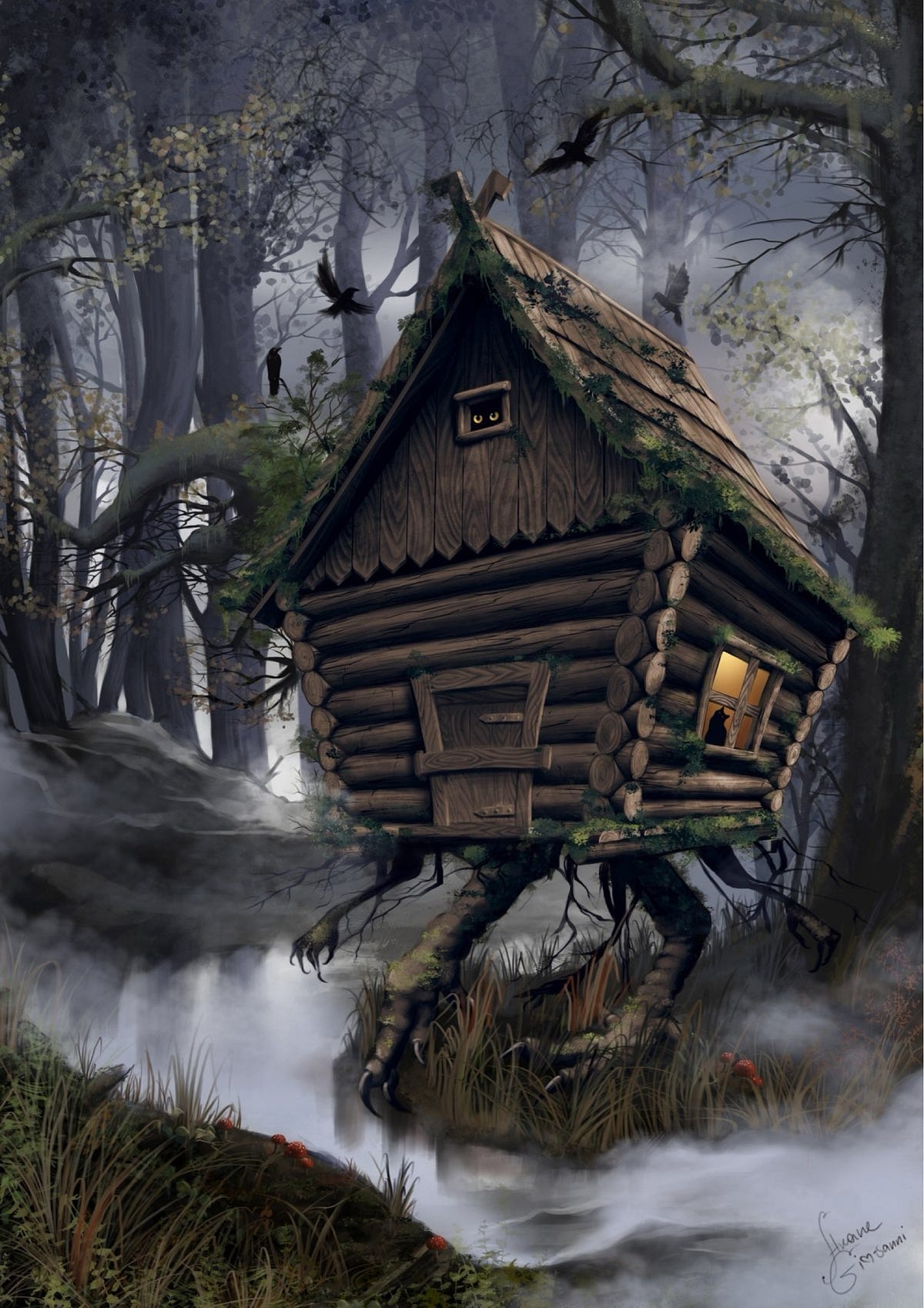 I grew up believing in Baba Yaga: a very special “witch” in Slavic folklore | by Asper | Medium