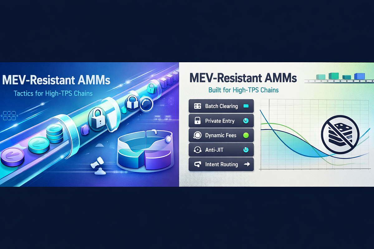 MEV-Resistant AMMs for High-TPS Chains | by Vectorlane | Jan, 2026 | Medium