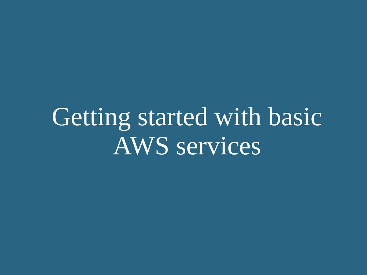 Getting Started With Aws And Its Basic Services Linuxlearning Hub