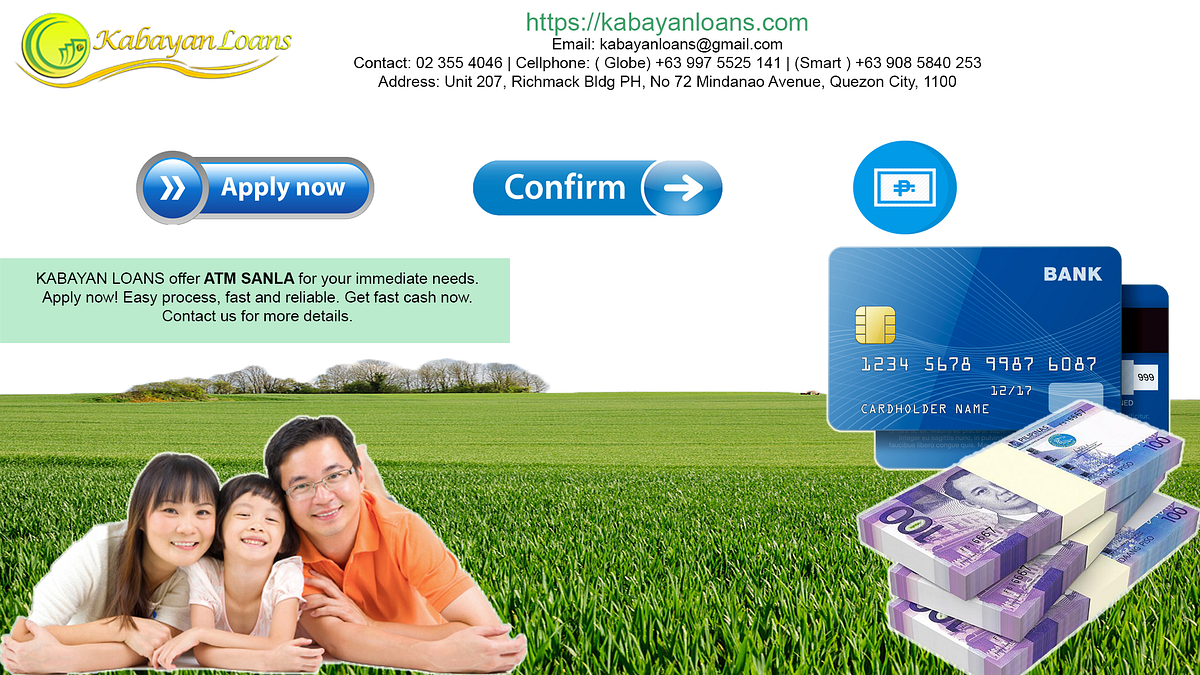 ATM SANLA. KABAYAN LOANS ATM ADVANCE is good for… | by kabayanloans ...