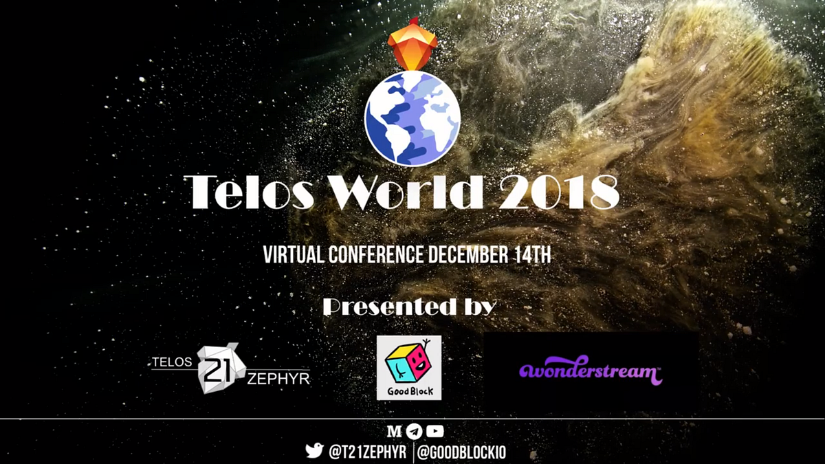Telos World 2018 [Video Trailer]. We are gearing up for Telos World ...