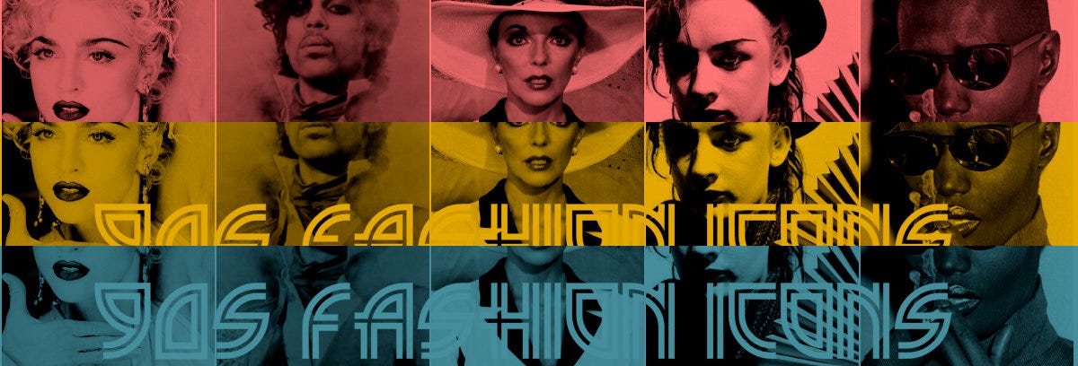 THE FLAMBOYANT 80s: blurred gender boundaries | by Dani Milo | Bastet ...