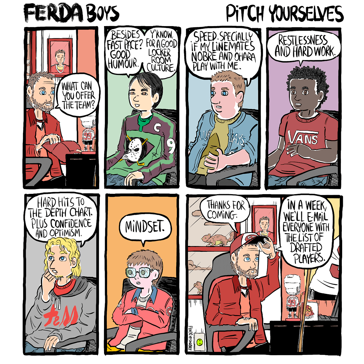 Ferda Boys #30 - Extra Skater - Medium
