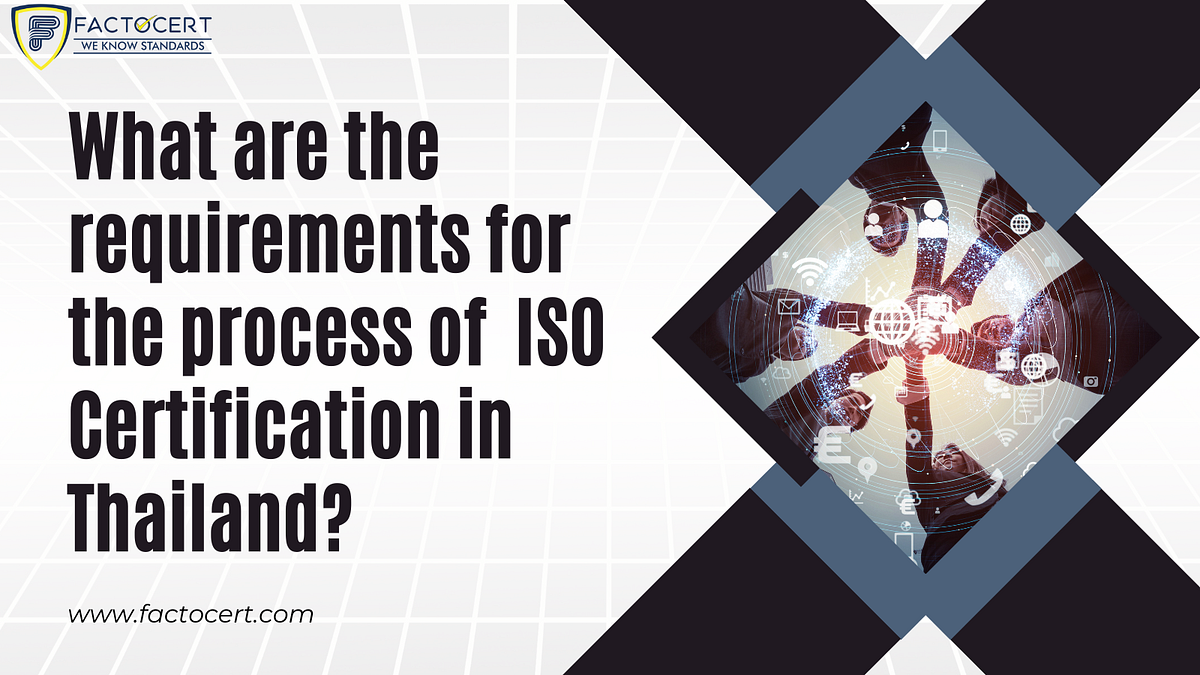 What are the requirements for the process of ISO Certification in ...