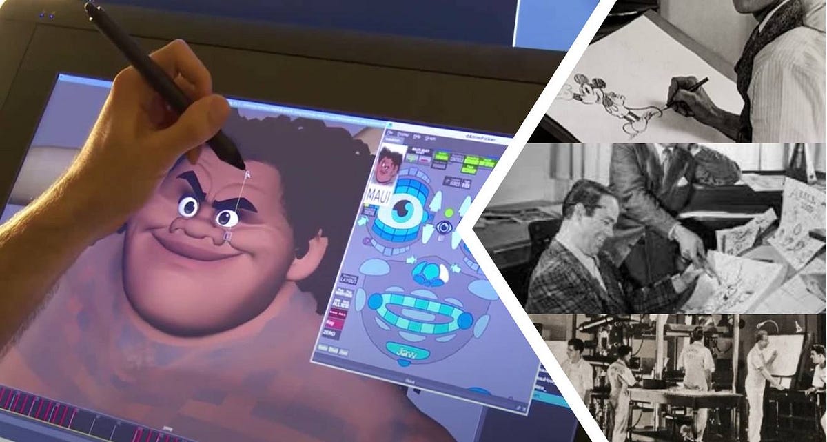 The World Beyond the Screen- Evolution of Animation Technology | by ...