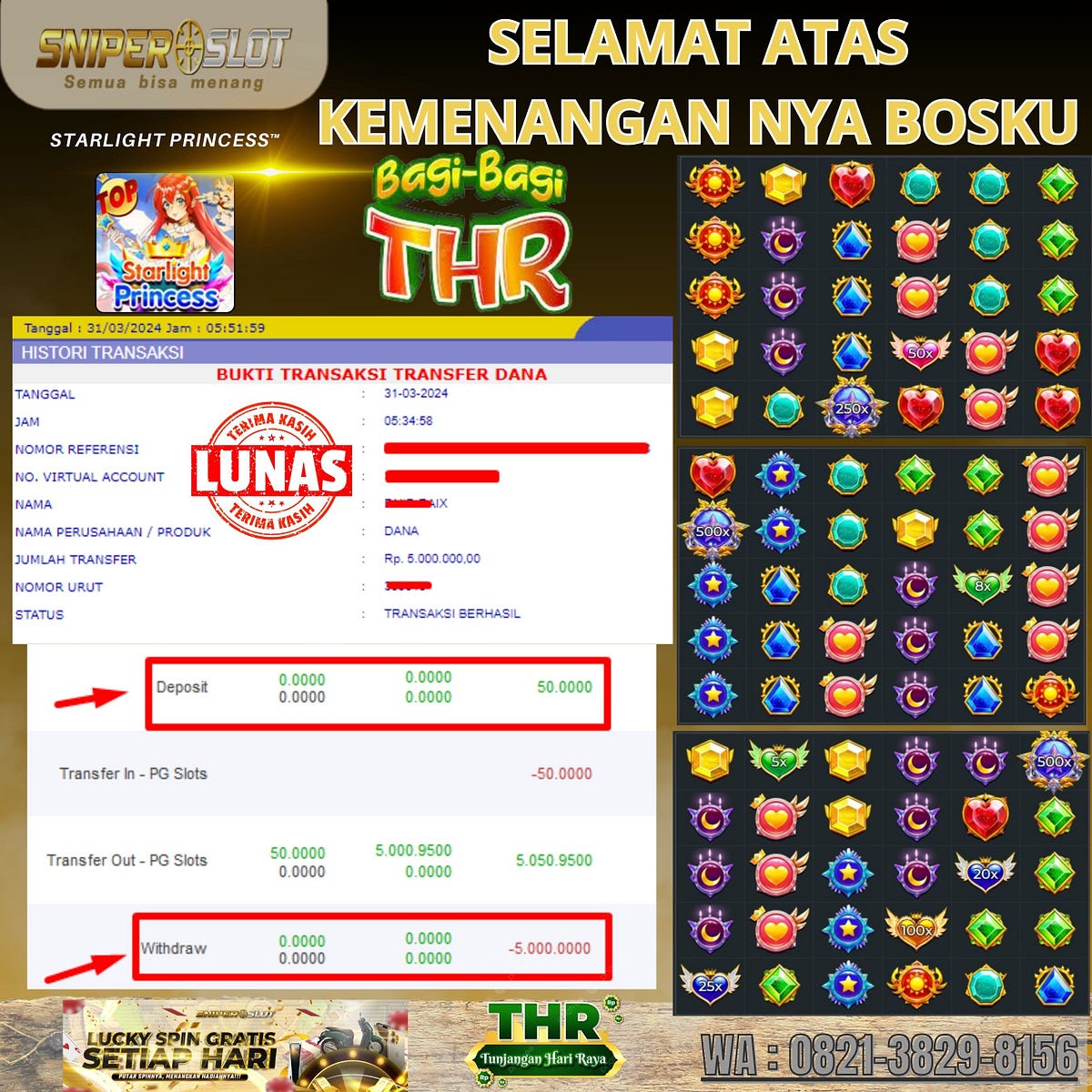 BUKTI JP MEMBER Sniperslot HARI MINGGU 31 MARET 2024 - Cutsniperslot - Medium