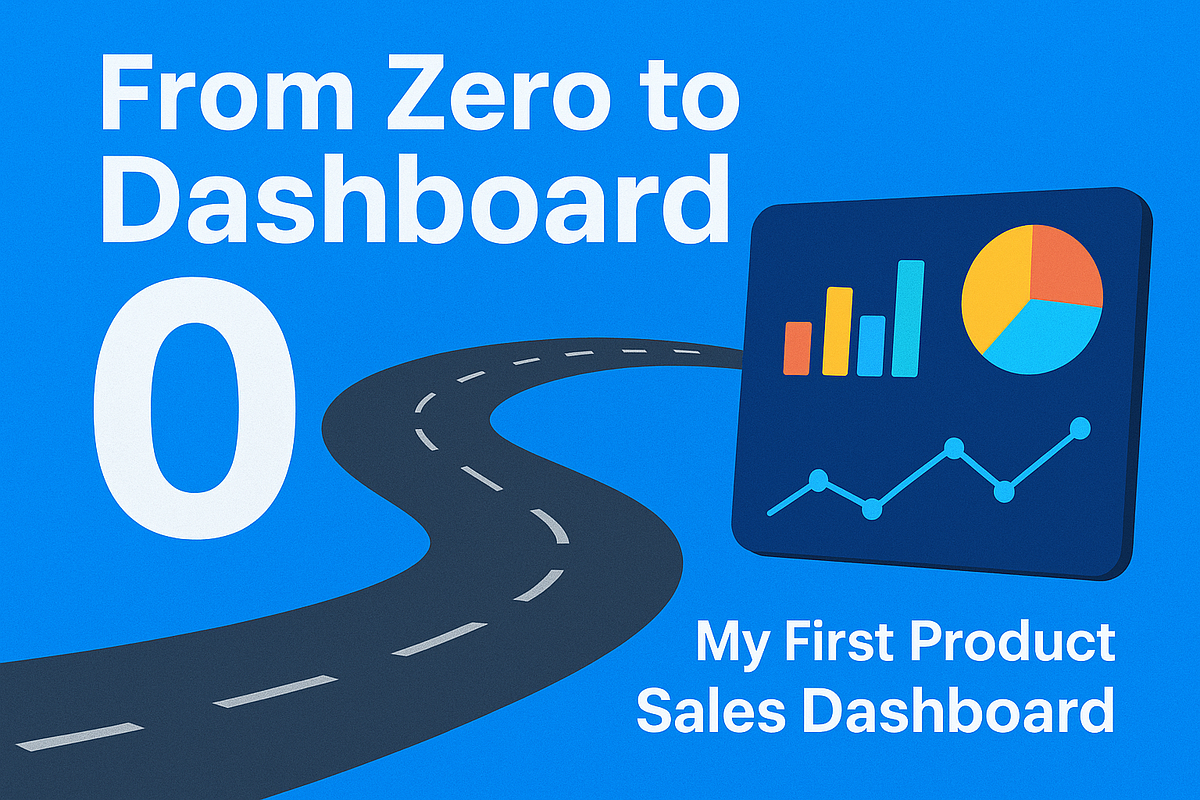 🌟 From Zero to Dashboard: My Journey of Creating My First Product Sales ...