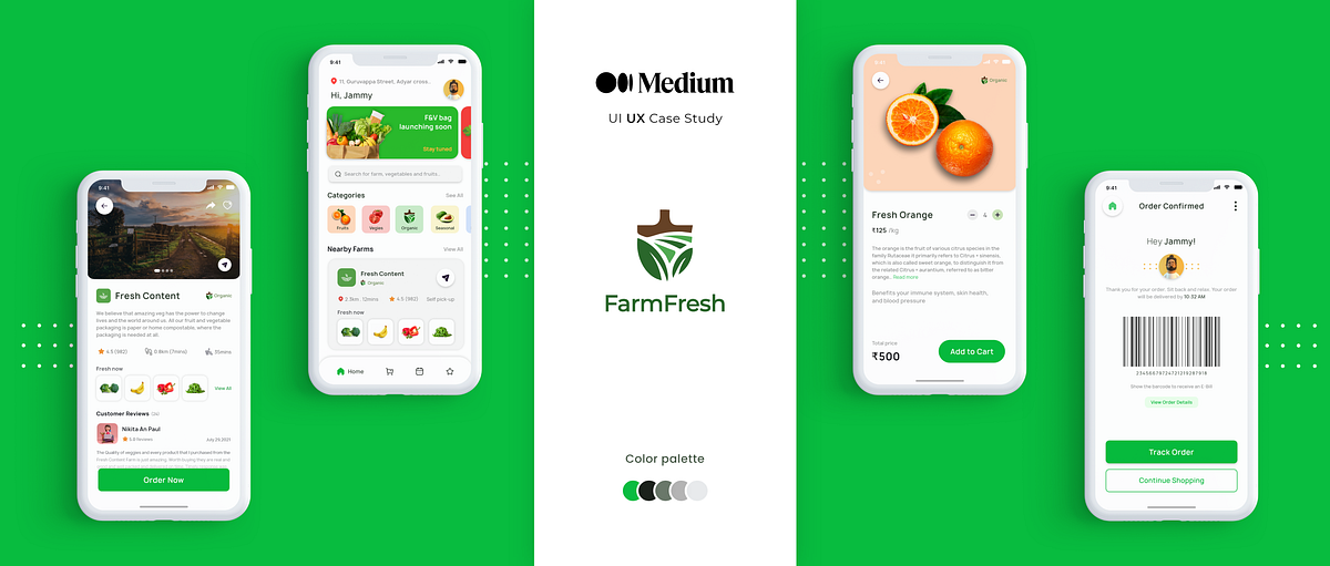 A step-by-step guide to the process of designing an app for ordering ...
