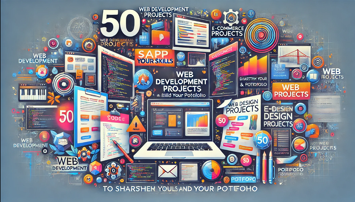 50 Web Development Mini-projects to Sharpen Your Skills | by Abhi Kshirsagar | Medium