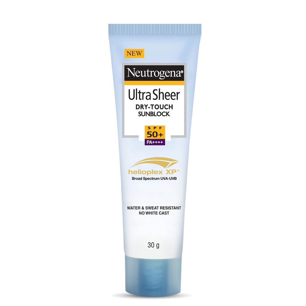 Neutrogena Ultra Sheer Sunscreen SPF 50+ | Broad Spectrum UVA/UVB PA ...