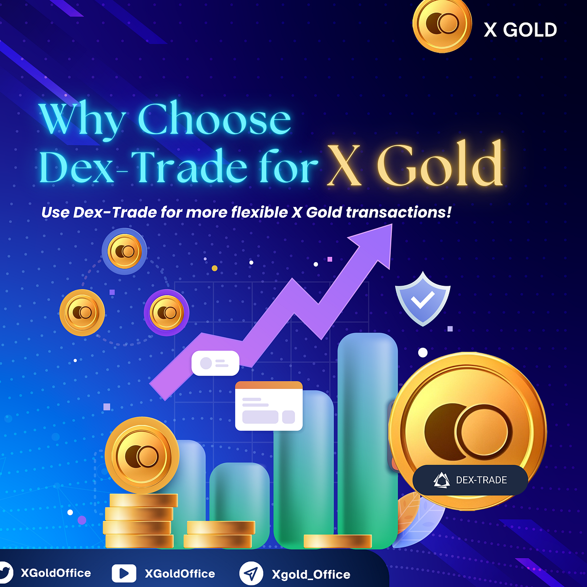 💸 Why Choose Dex-Trade for X Gold? 💸 - XgoldOffice - Medium