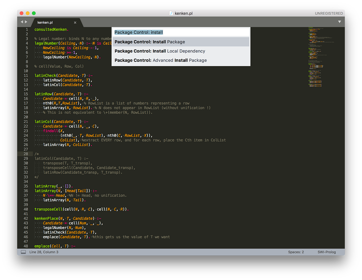 Sublime 3 makes installing syntax highlighting easy with “Package Control” | by Ari Sweedler ...