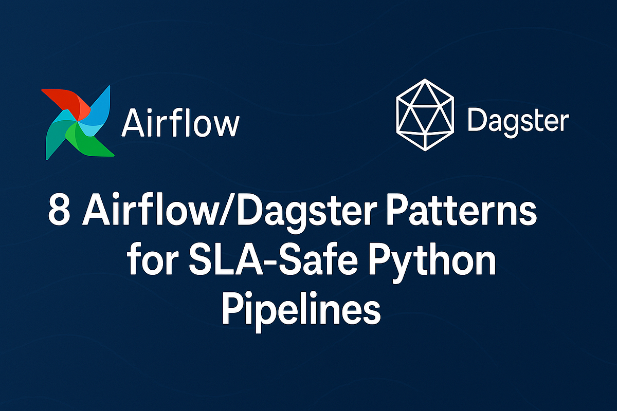 8 Airflow/Dagster Patterns for SLA-Safe Python Pipelines | by Syntal | Medium