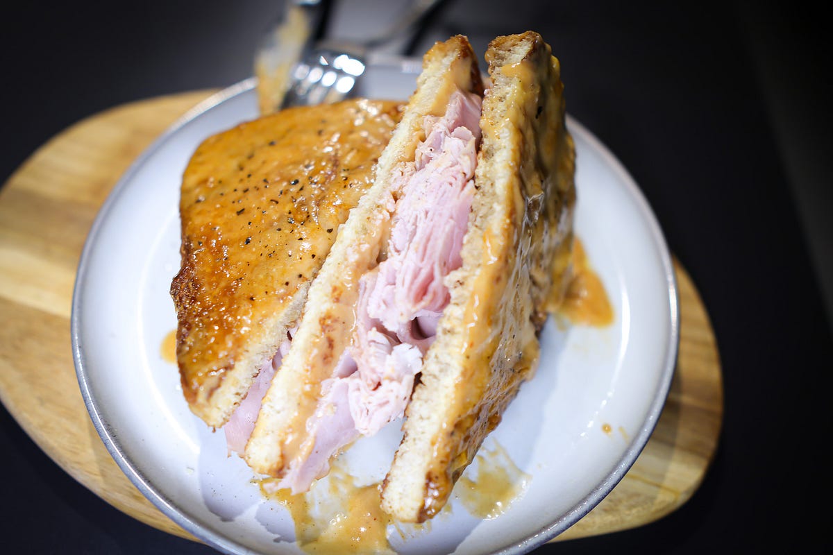 Swiss Gruyère Welsh Rarebit French Toast | by Dim Nikov | Tastyble