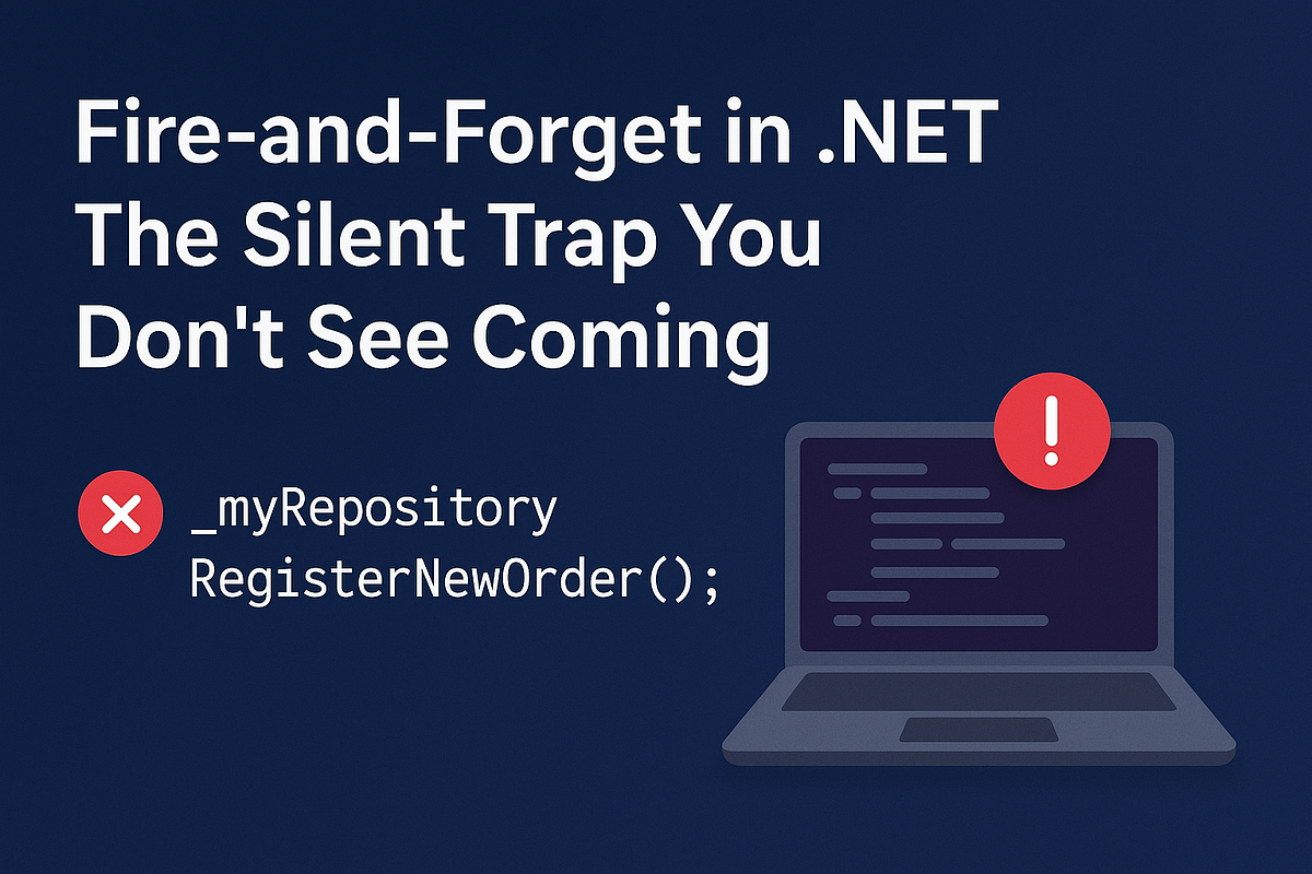 Fire-and-Forget in .NET: The Silent Trap You Don’t See Coming | by ...