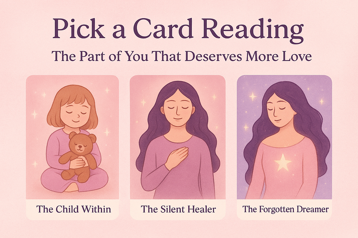 Pick a Card Reading: The part of you that deserves more Love. | by ...