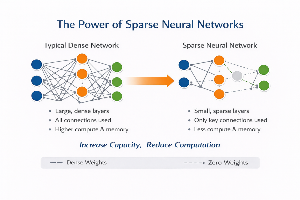 Sparse Neural Networks Are Not an Optimization Trick — They’re the ...