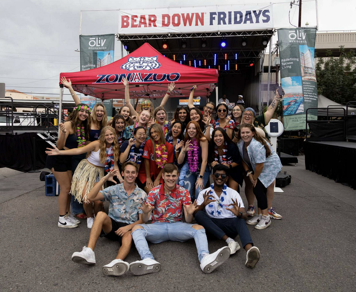 ZonaZoo is more than just a student section | by Delaneykpenn | Medium