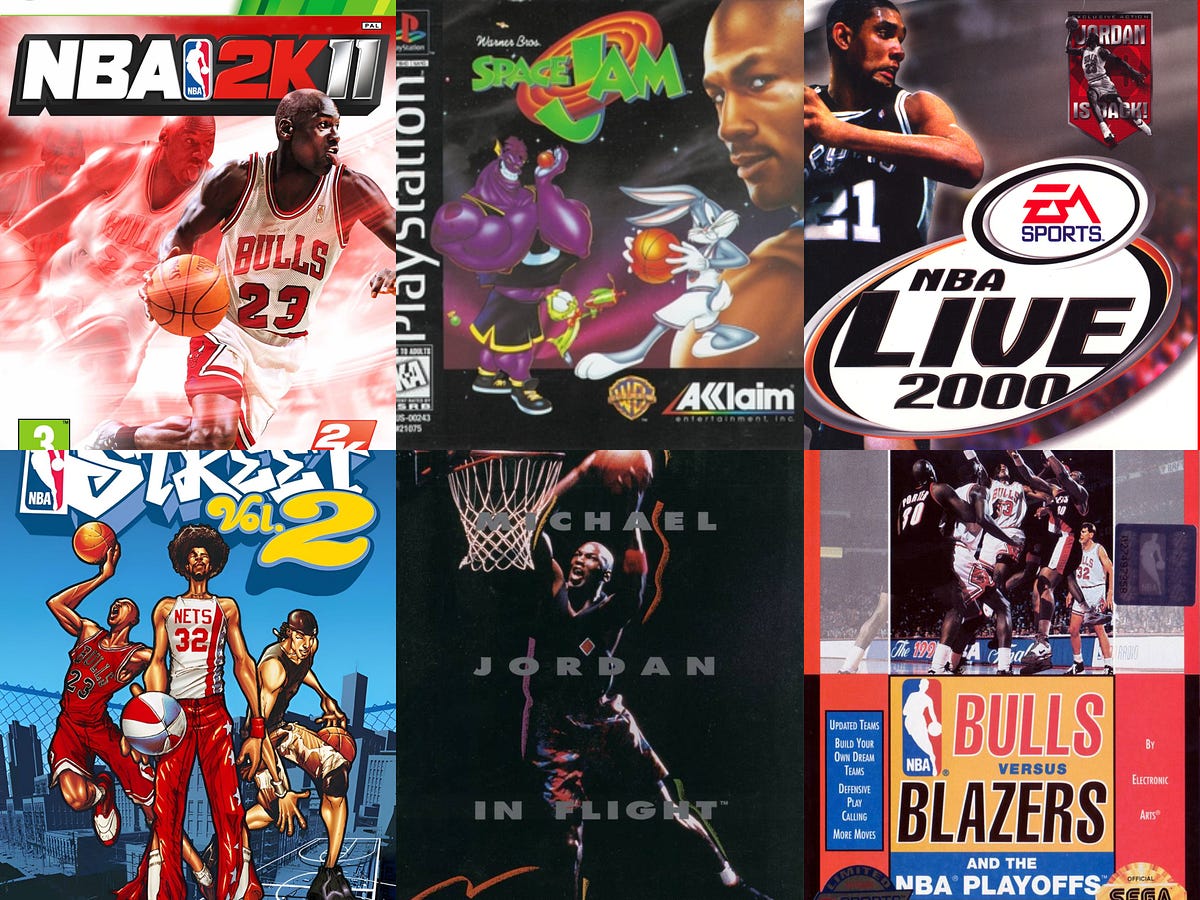 Nostalgic Gaming: 7 Retro Basketball Games That Feature Michael Jordan ...