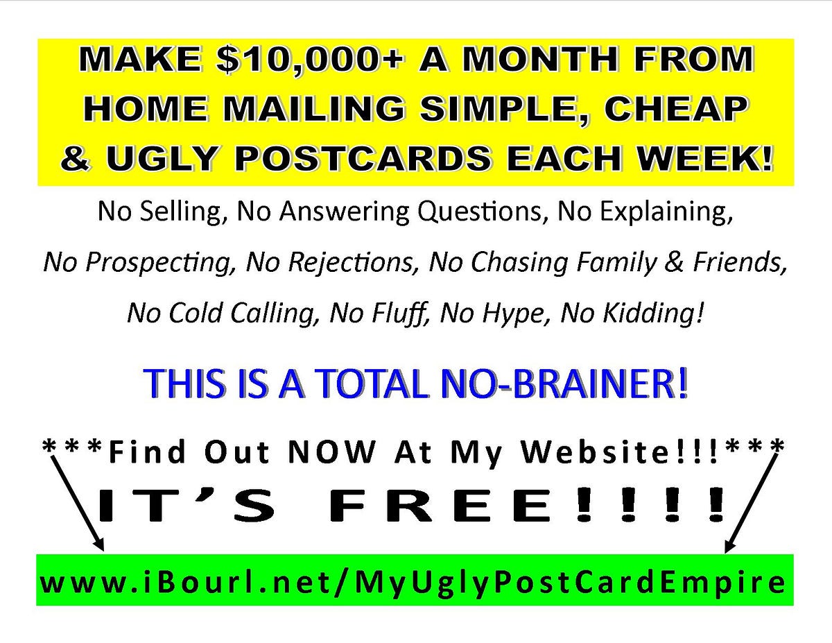 Simple, Cheap & Ugly Postcards: Simply Amazing Lead Generation ...